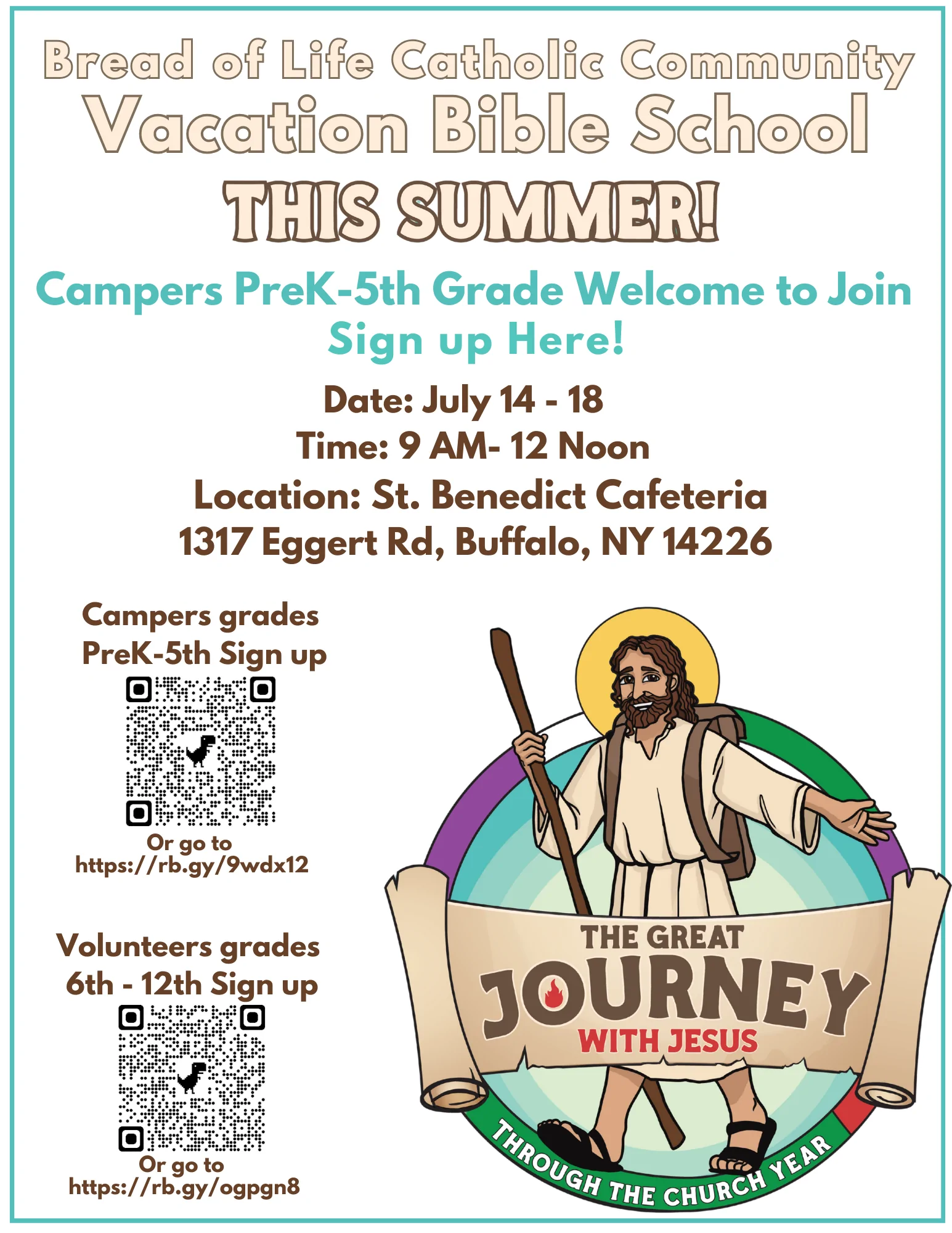 Vacation Bible School (This Summer) - Saints Peter & Paul Parish